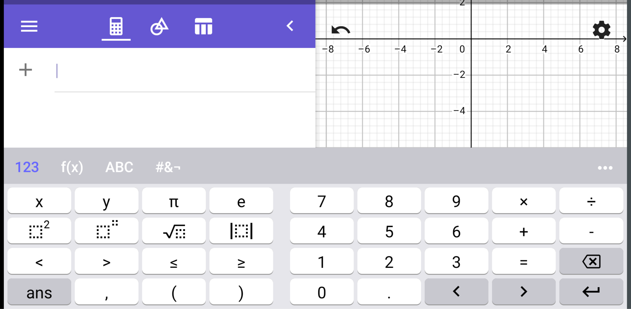 Int Alg Using A GeoGebra Calculator App